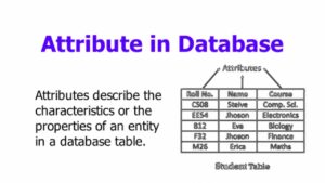 What Is an Attribute in Database Systems? - A Fundamental Element ...
